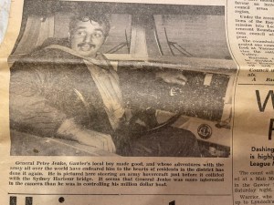 What was the Gawler Bunyip imbibing . . . | RMC Class of 1972